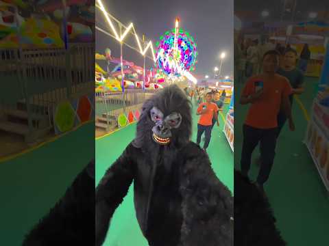 Frenk on public || 👹 😂😂😂 || bandar costume frenk comedy video #frenk #shorts #comedy #comedyvideo