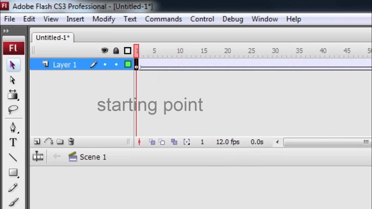 Adobe Flash CS3 Pro (Basic Animation) - YouTube