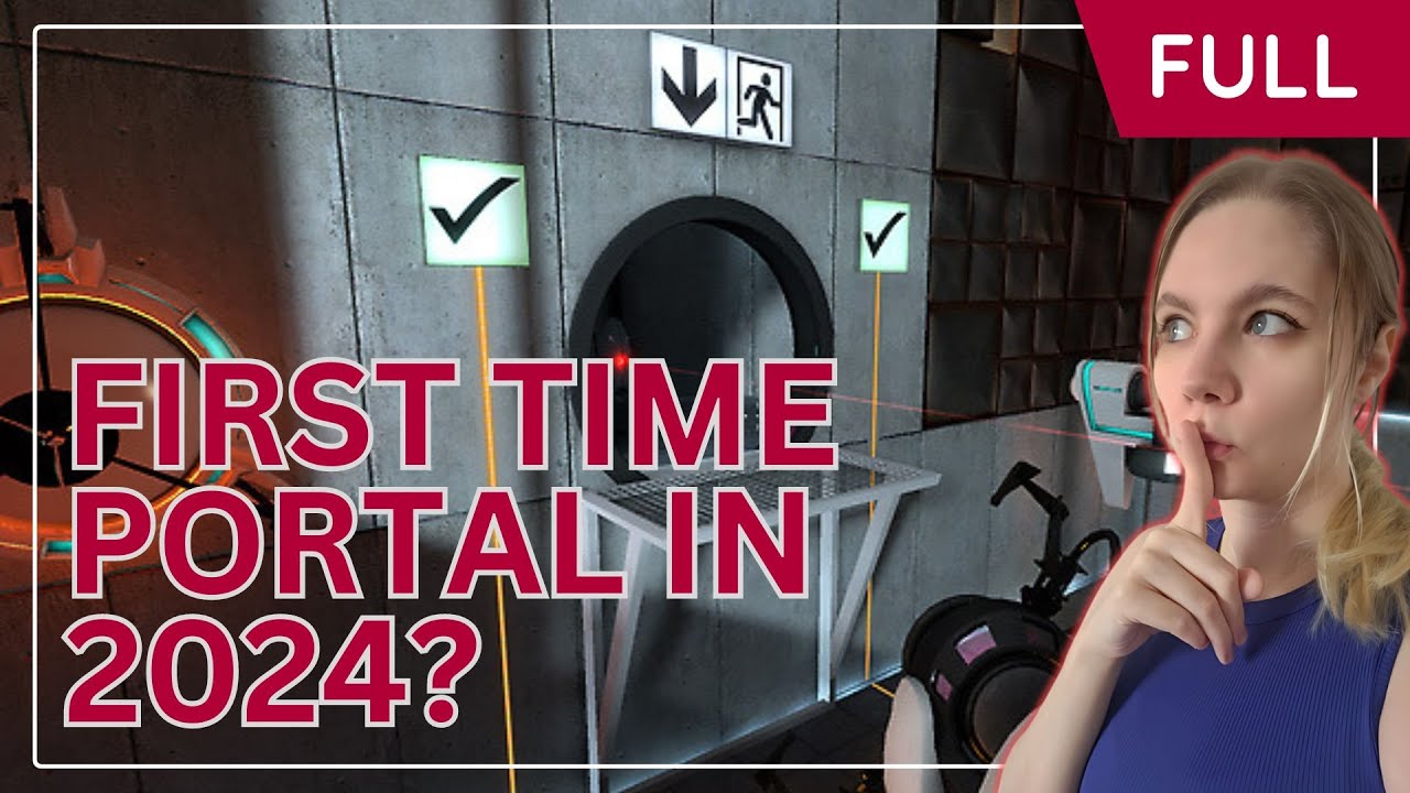 Portal - First Playthrough - Full Game - YouTube
