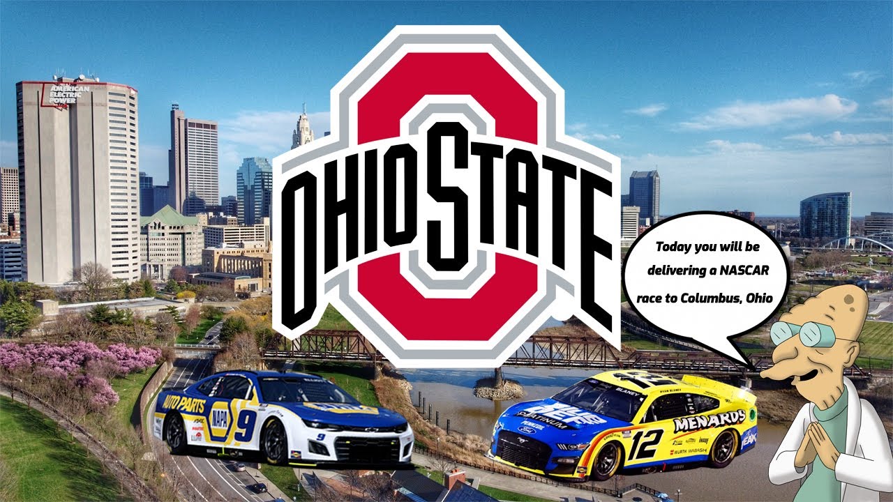 NASCAR Street Course Idea, Columbus, Ohio - YouTube