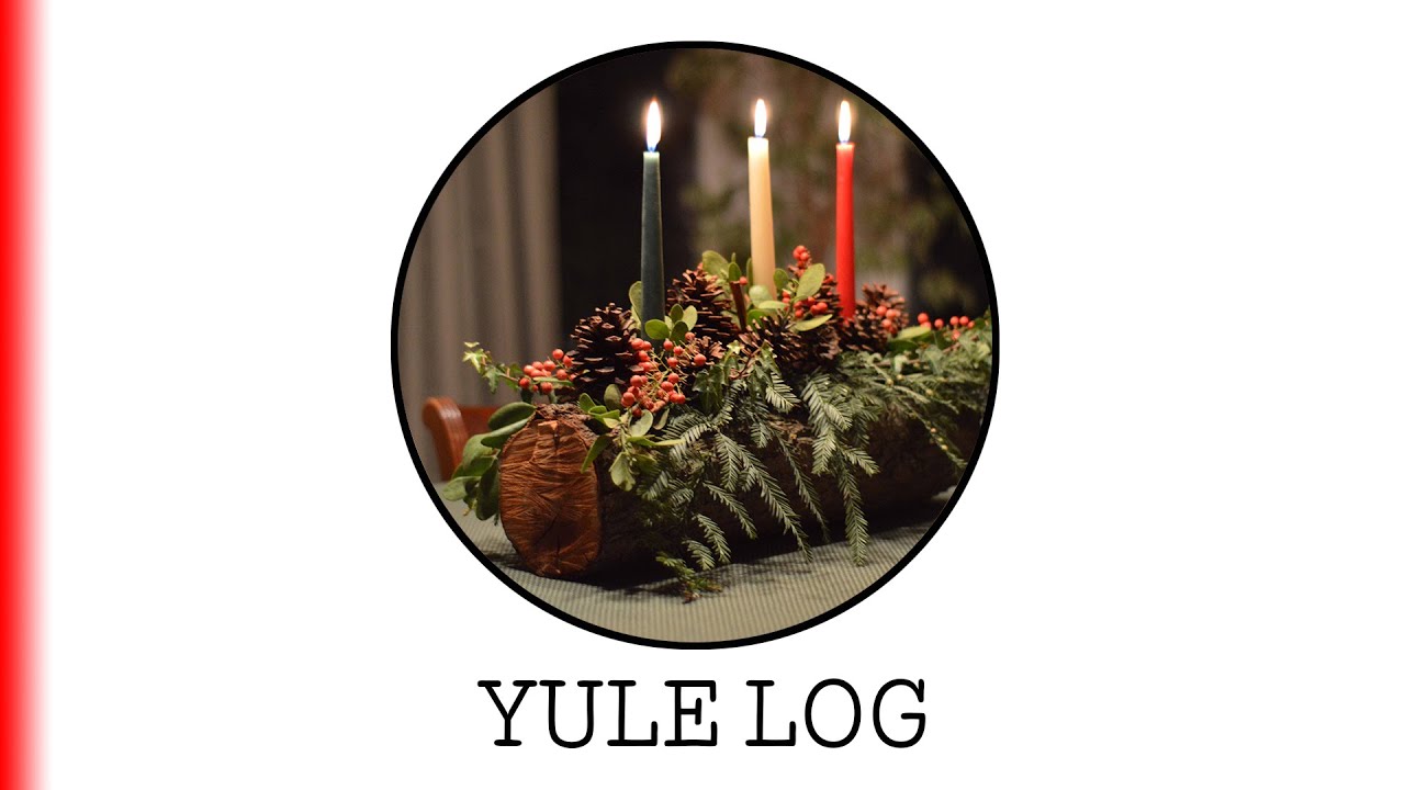 Pagan Yule Log
