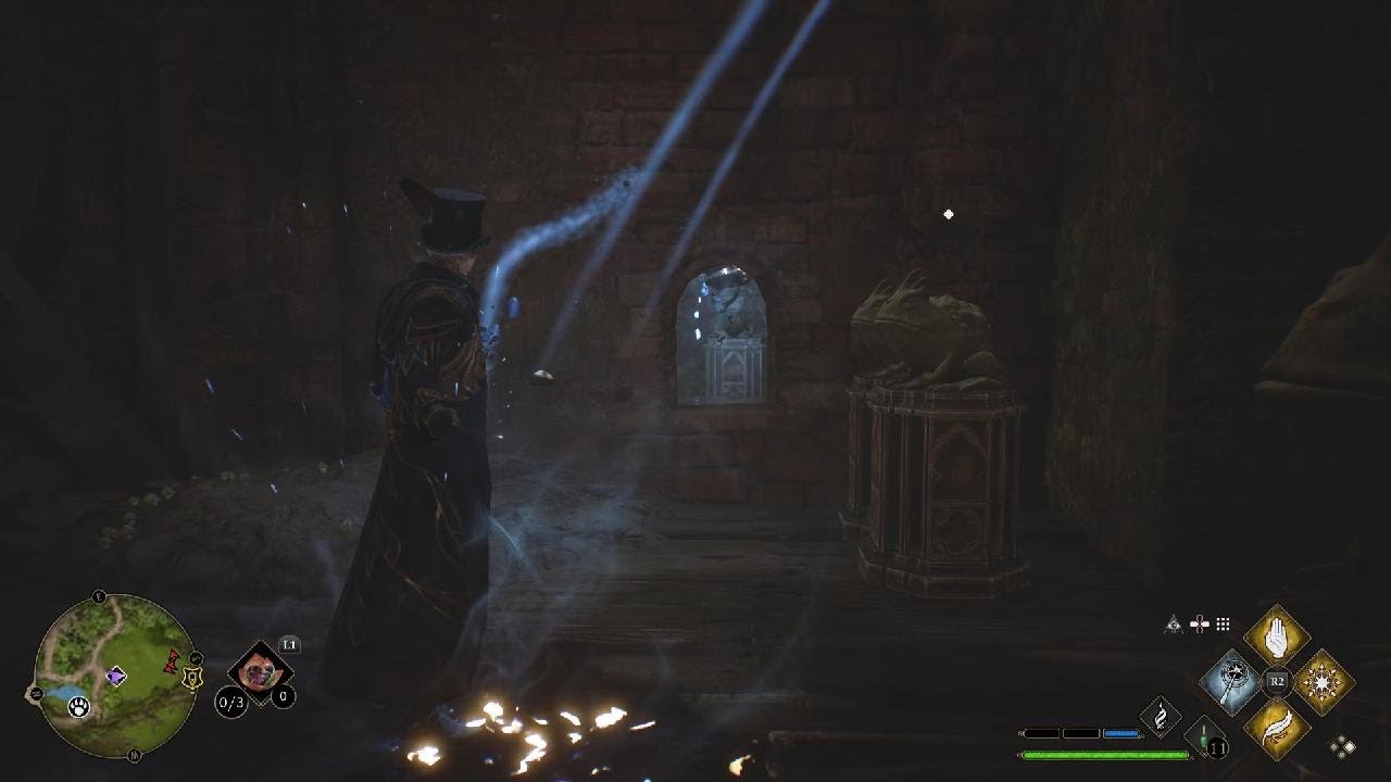 Ancient magic trace puzzle solution (West Forbidden Forest) Hogwarts ...