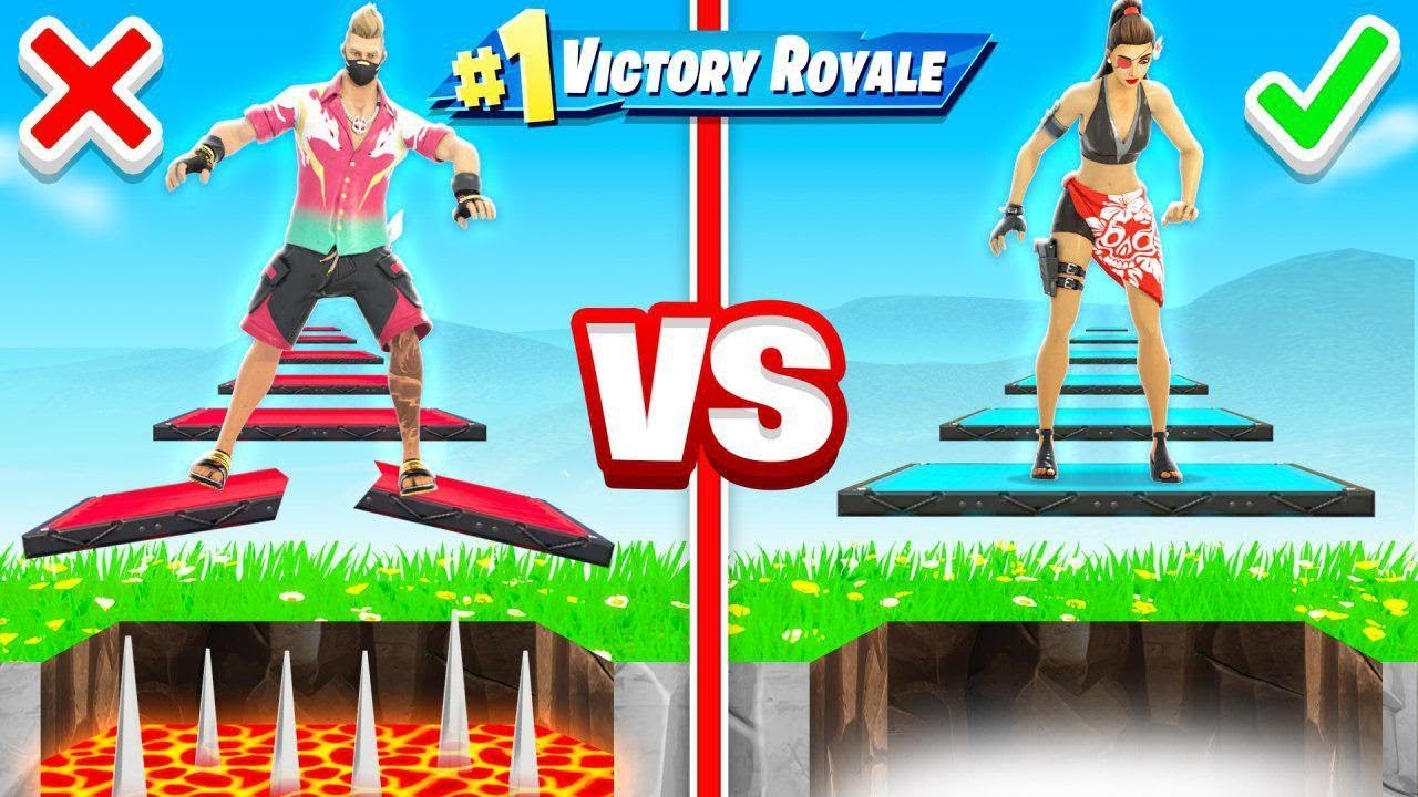 CHOOSE the RIGHT COLOR or DIE! (For Fortnite Loot) - YouTube