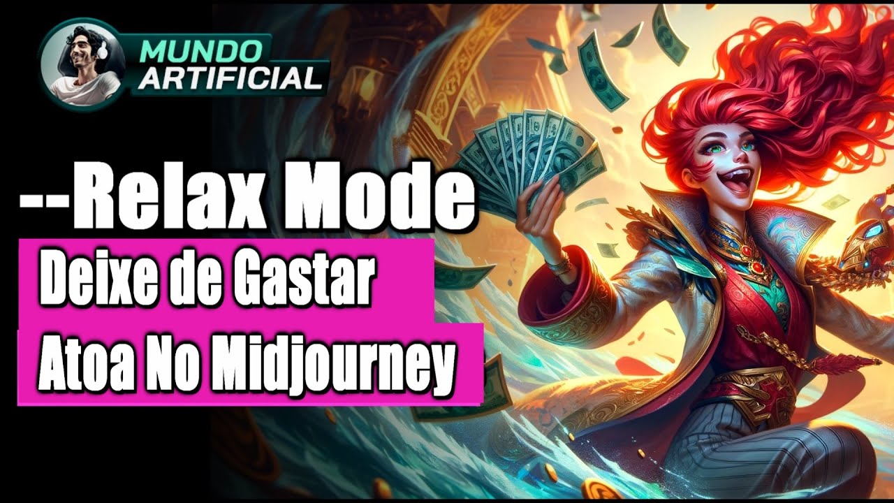 Use --Relax Mode da maneira Correta! Midjourney - YouTube