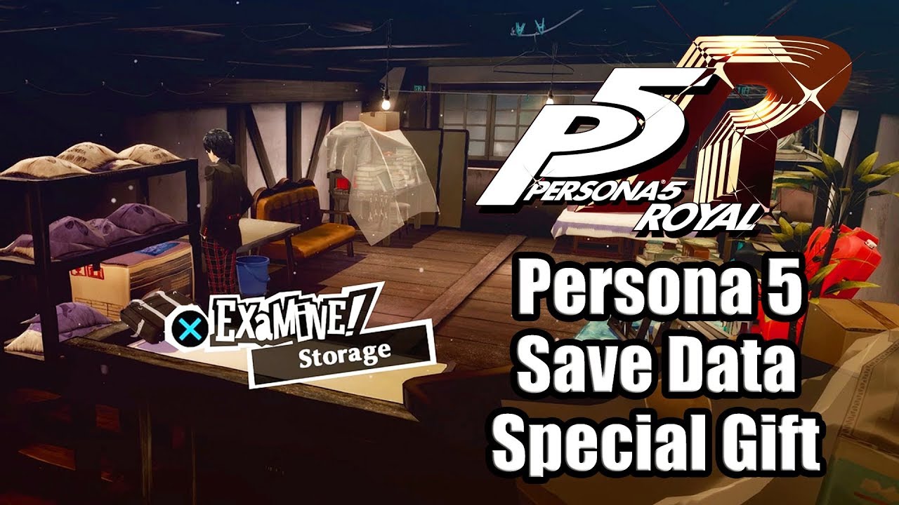 Persona 5 Royal - Persona 5 Save Data Special Gift [English, PS4 Pro ...
