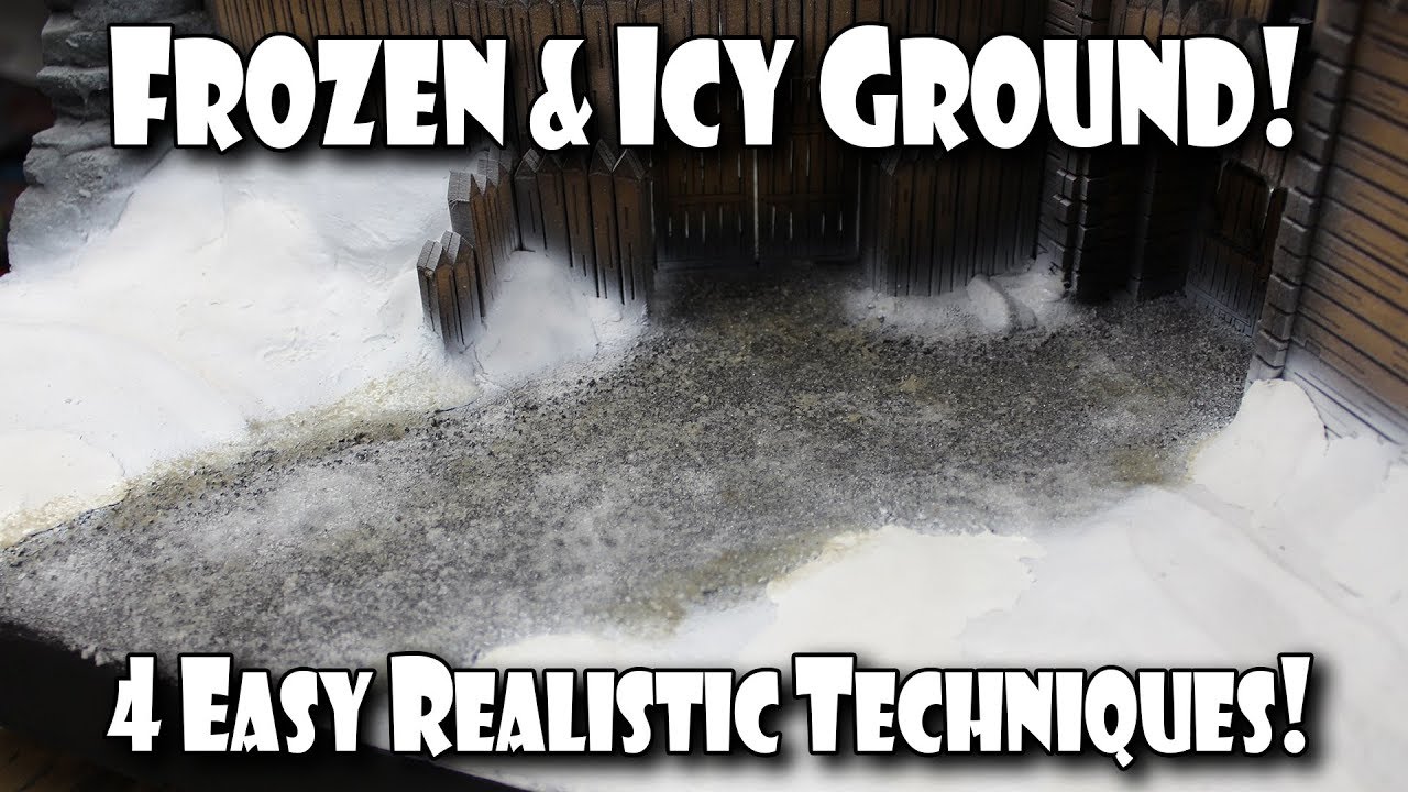 Easy Frozen & Icy Ground Terrain - YouTube