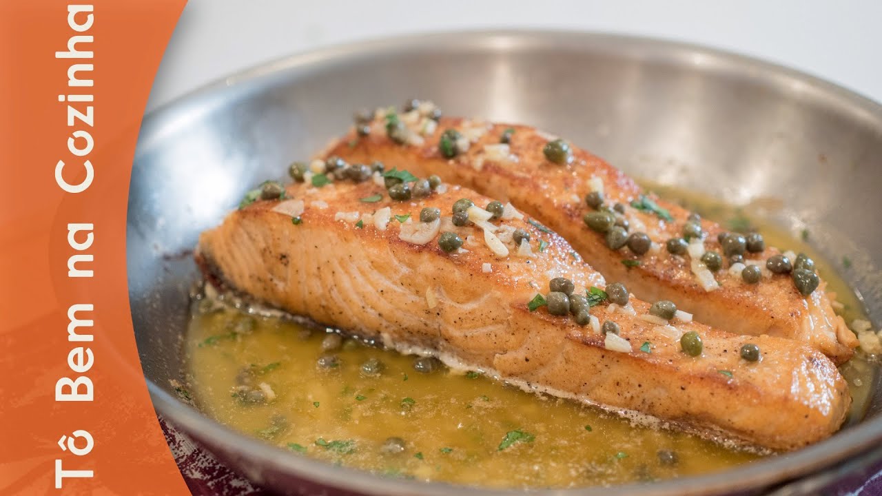 Salmao Grelhado Filé De Salmão Grelhado Com Sobrecoxa De Frango