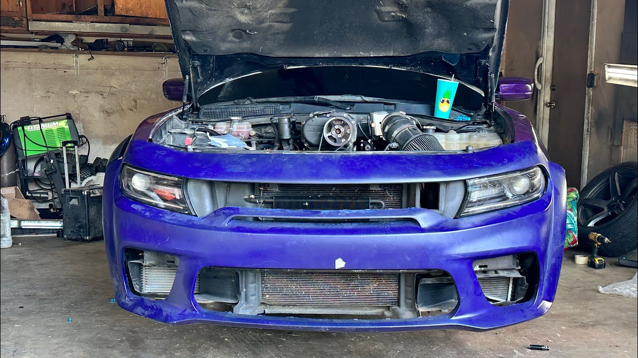 We finna widebody my whipple hellcat part 1 - YouTube