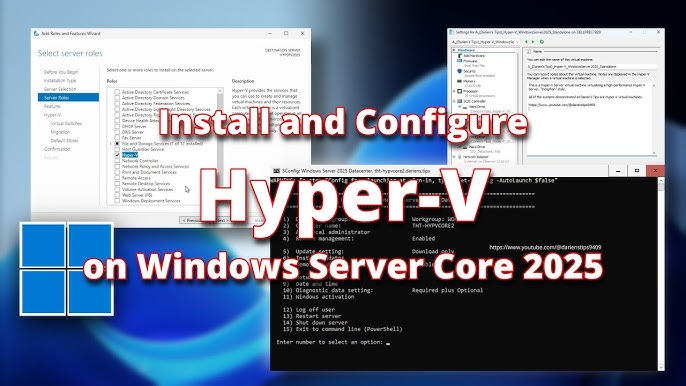 How To Install And Configure Hyperv On Windows Server How To Install