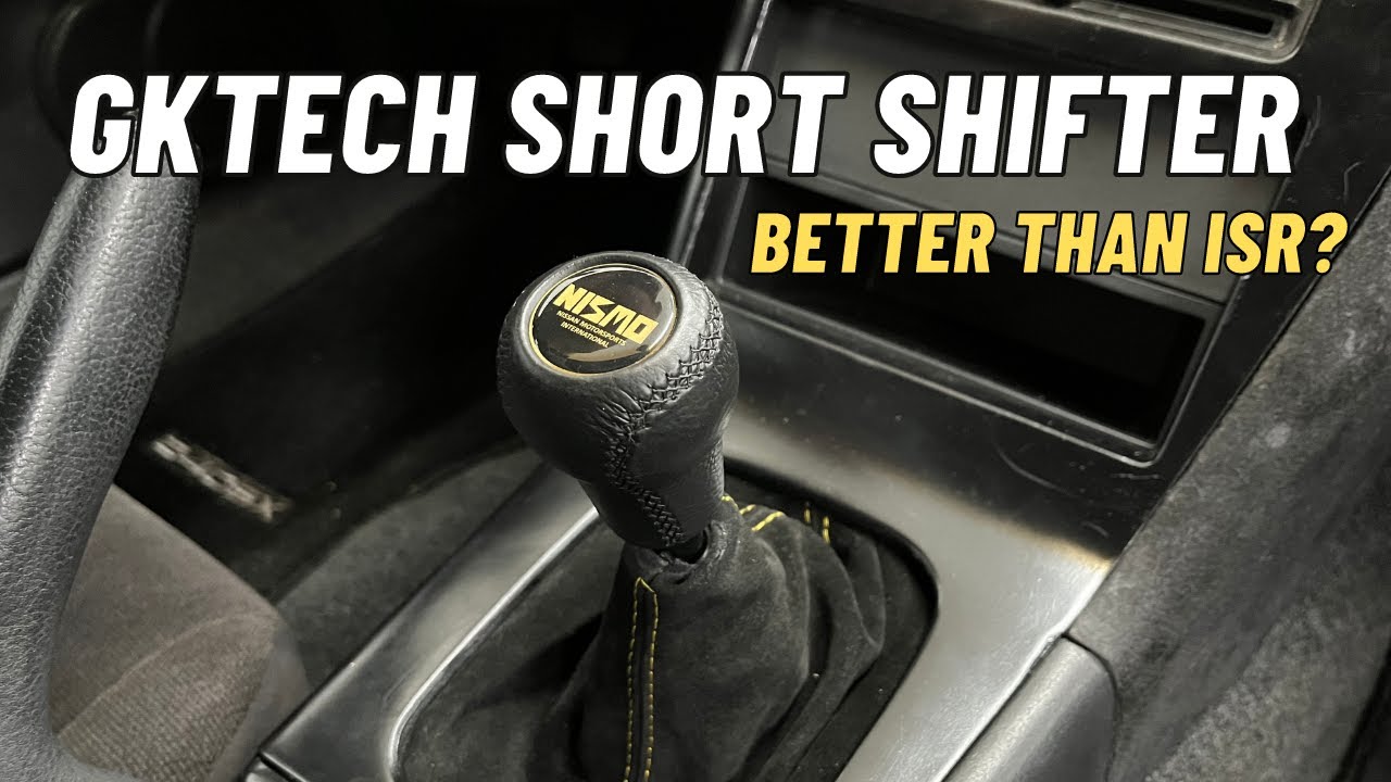 Gktech short shifter install in my SR20 240sx - YouTube