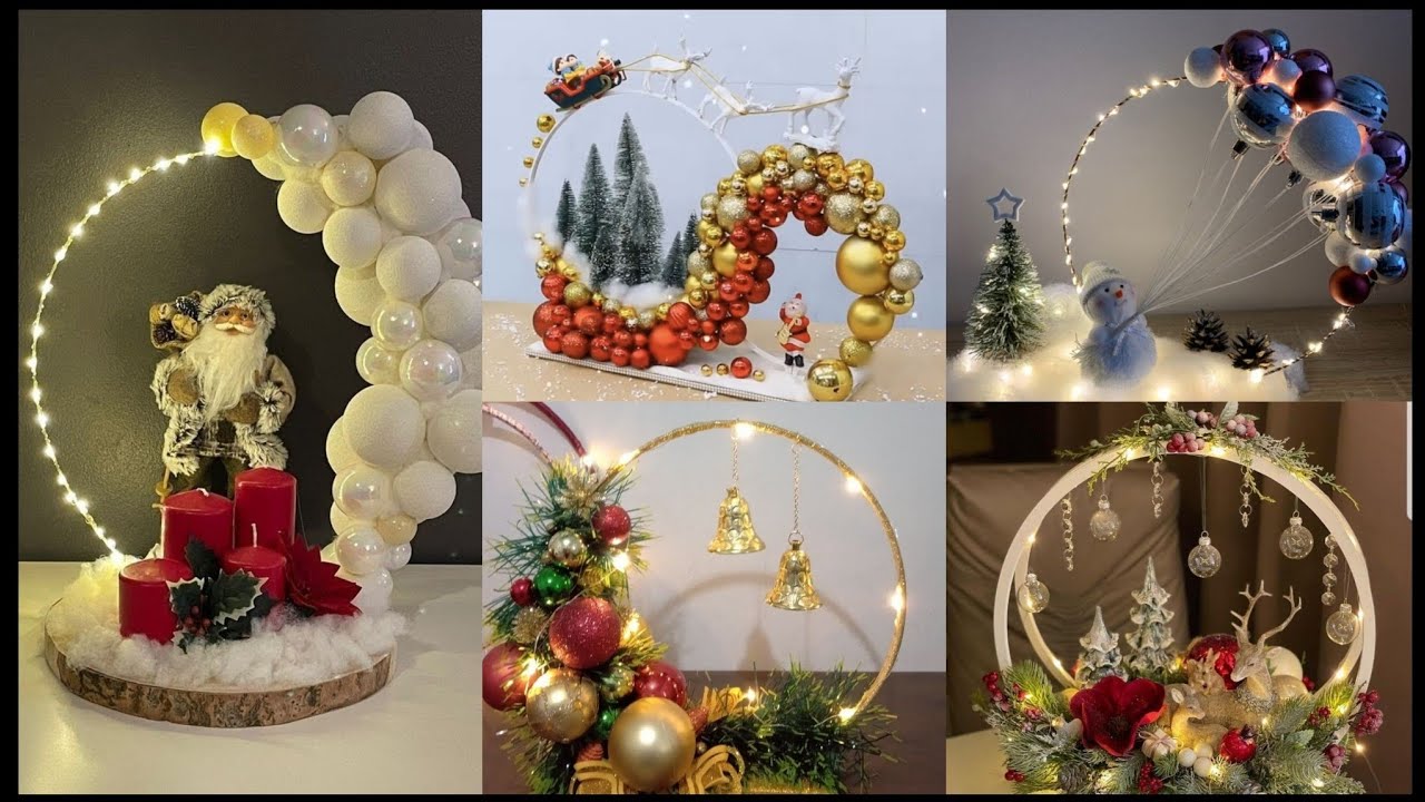 Adorable and charming hula hoop Christmas decorations 2k24, Hula hoop ...