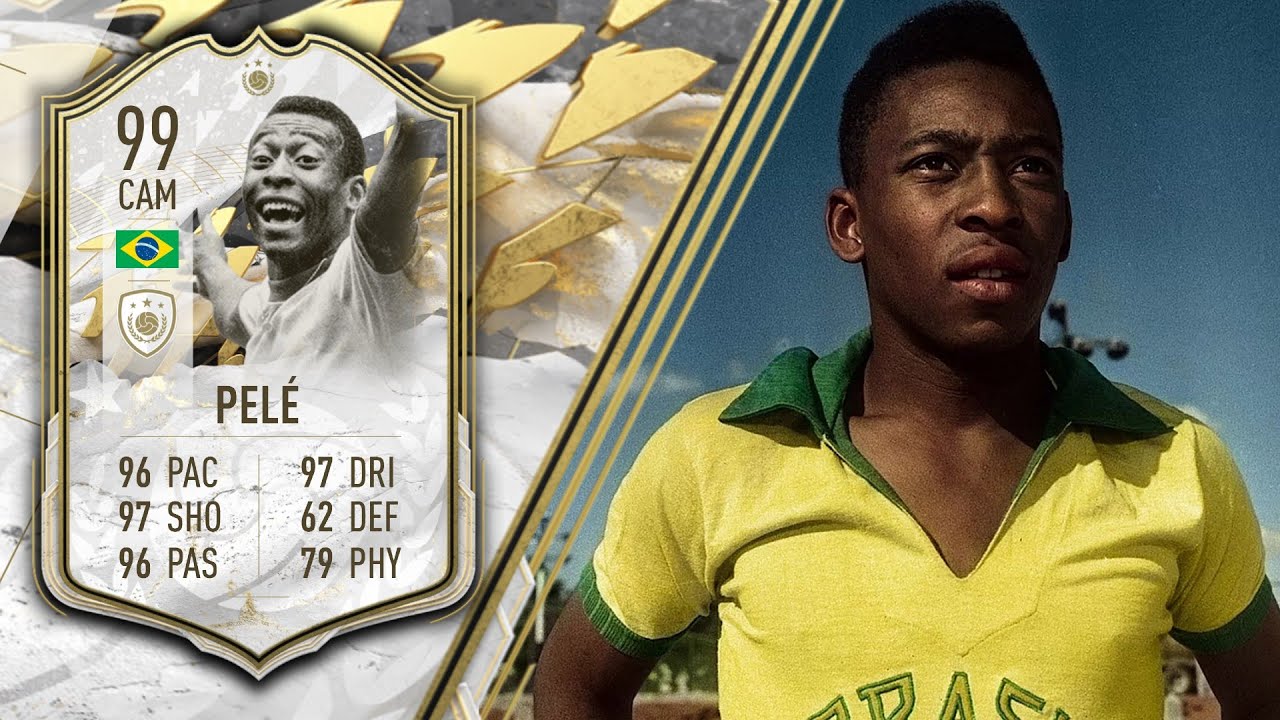 99 PELE ICON MOMENTS PLAYER REVIEW FIFA 22 - YouTube