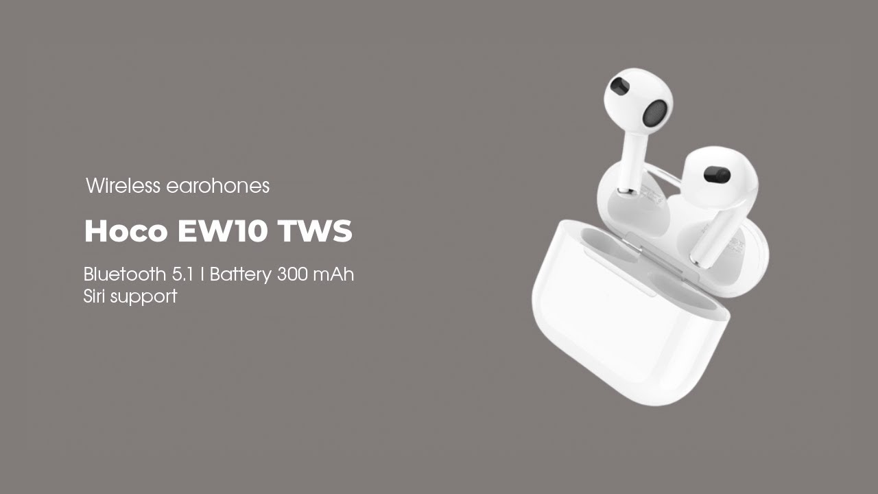 hoco EW10 - YouTube