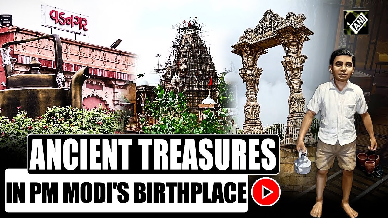 Know About Historical Treasures in PM Modi’s Birthplace Vadnagar - YouTube