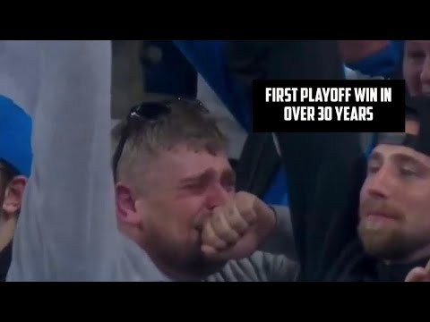 LIONS WIN! THEY WON A PLAYOFF GAME! Lions v. Rams | Super Wild Card ...