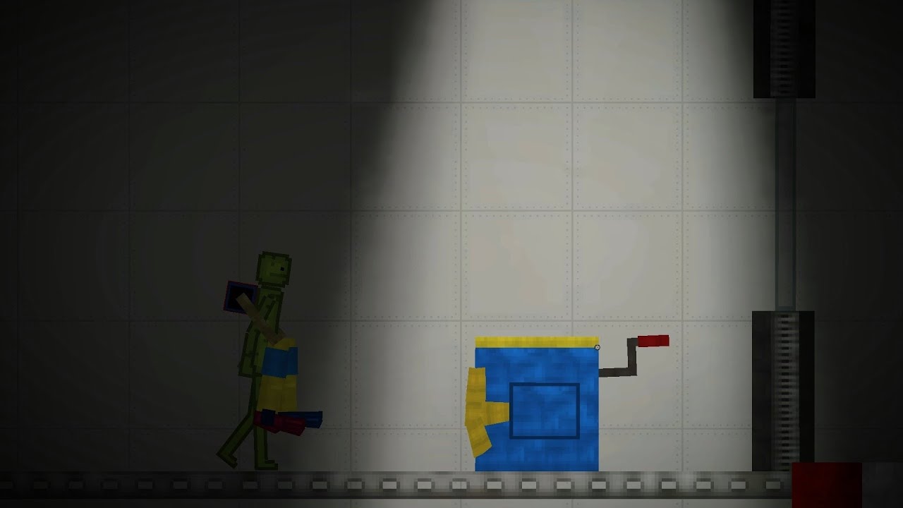 Fanmade boxy boo chase scene in melon playground - YouTube