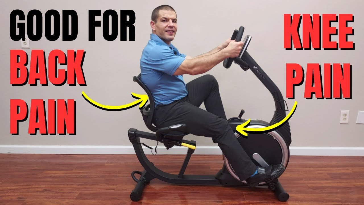 Recumbent Bike for Seniors with Back Pain and Knee Pain - YouTube