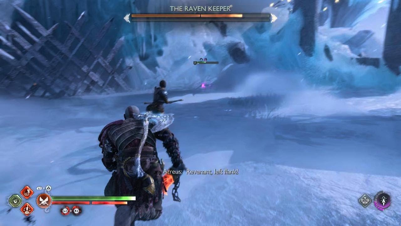 God of War Ragnarök:The Raven Keeper No damage poison build Level 8 ...