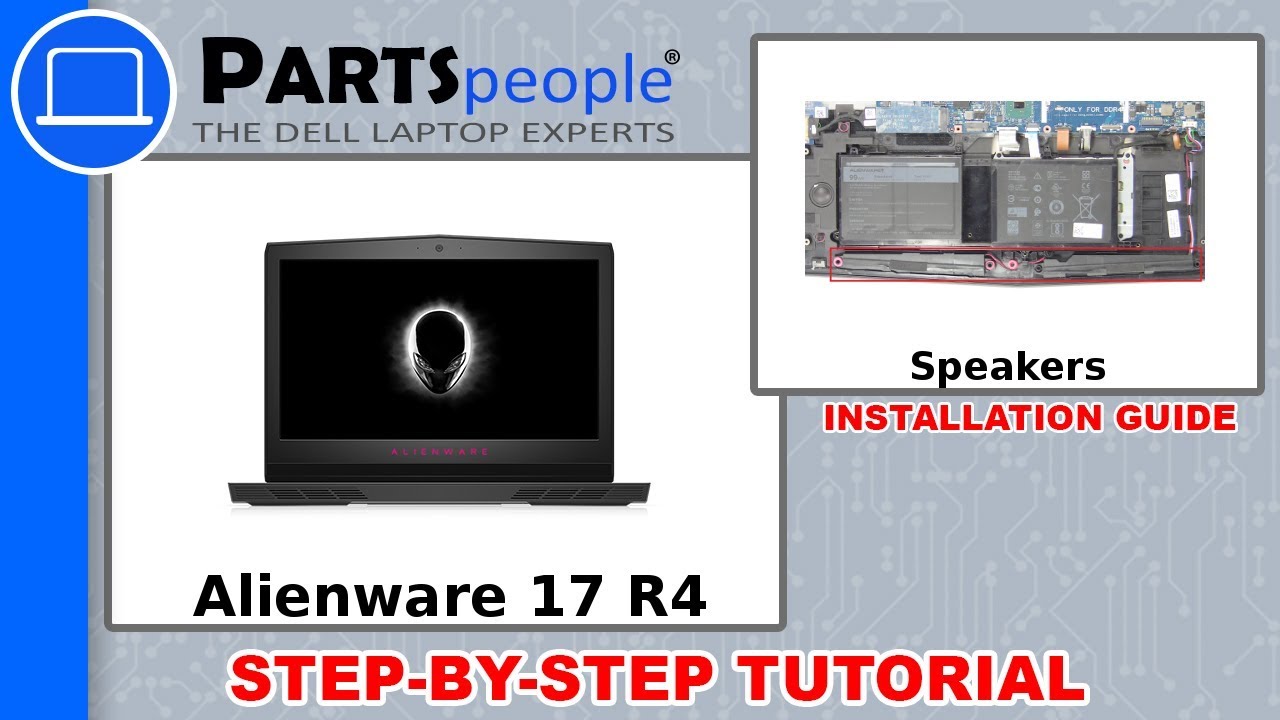 Dell Alienware 17 R4 (P12S001) Speakers How-To Video Tutorial - YouTube