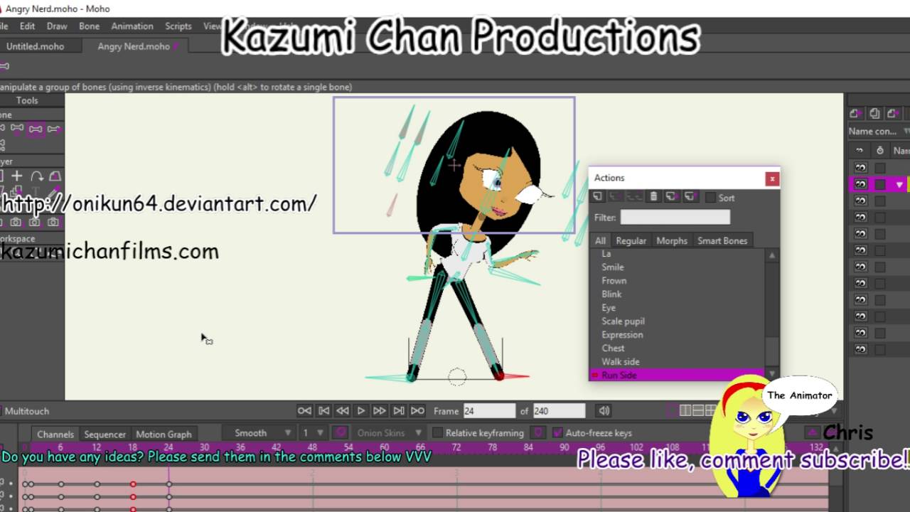 get animated with MOHO 12 - YouTube