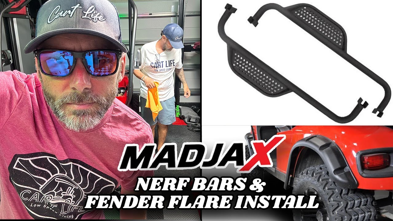 EP42 - MadJax Nerf Bar and Fender Flare install on our Ultimate Club ...