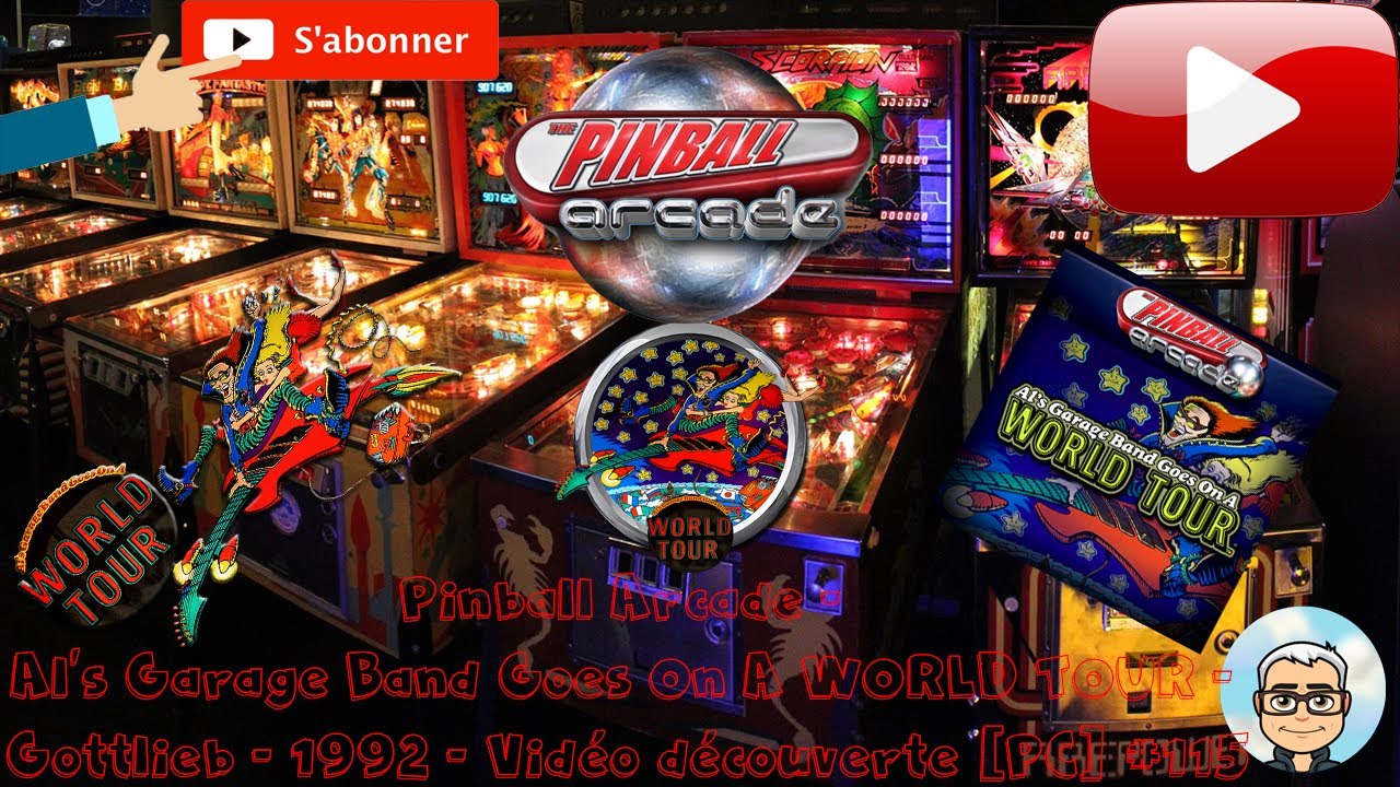 Pinball Arcade - Al's Garage Band Goes On A WORLD TOUR - Gottlieb ...