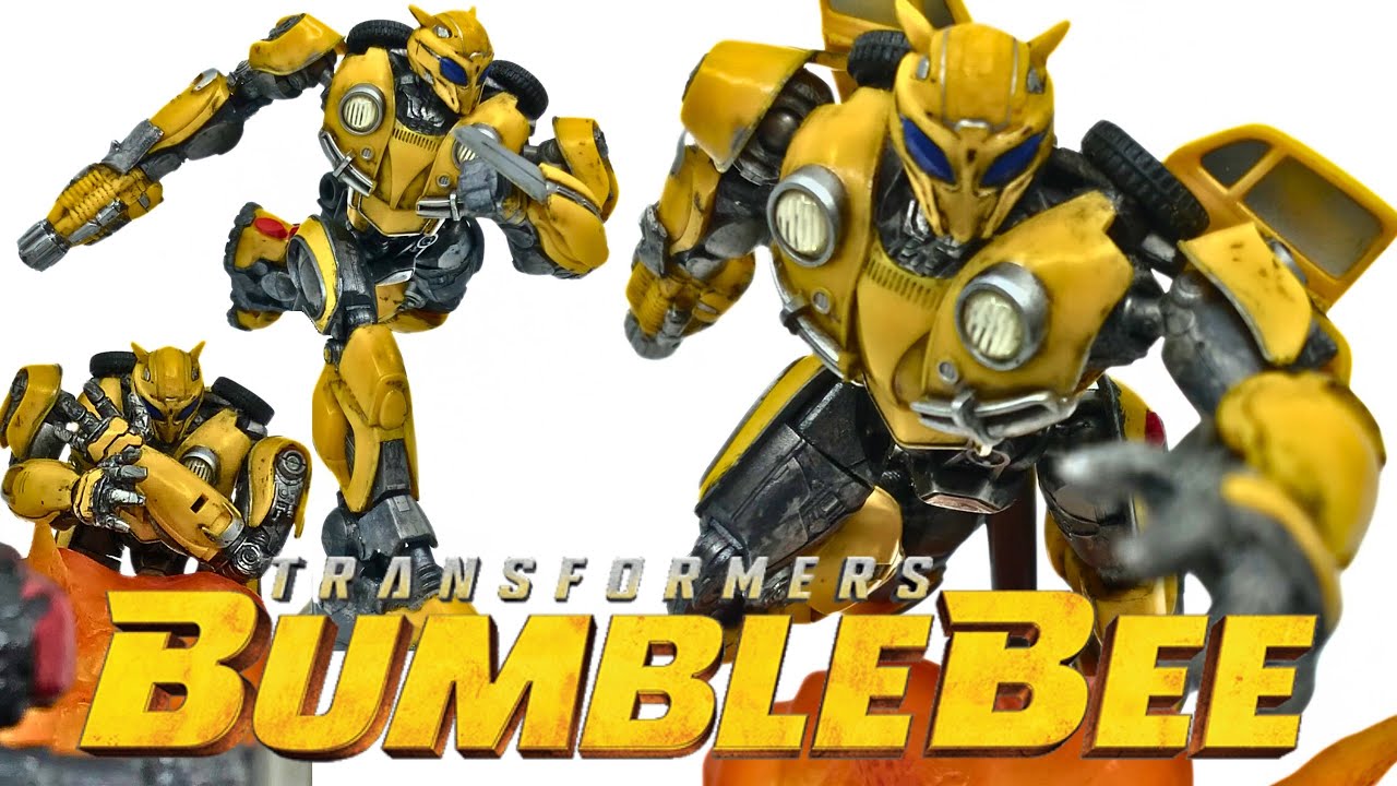 BUMBLEBEE TRUMPETER Model Kit SK-01 Custom Review - Transformers ...