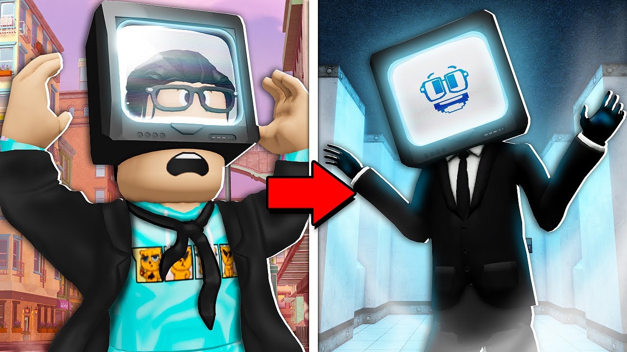 HUMAN To TV MAN! (Roblox) - YouTube