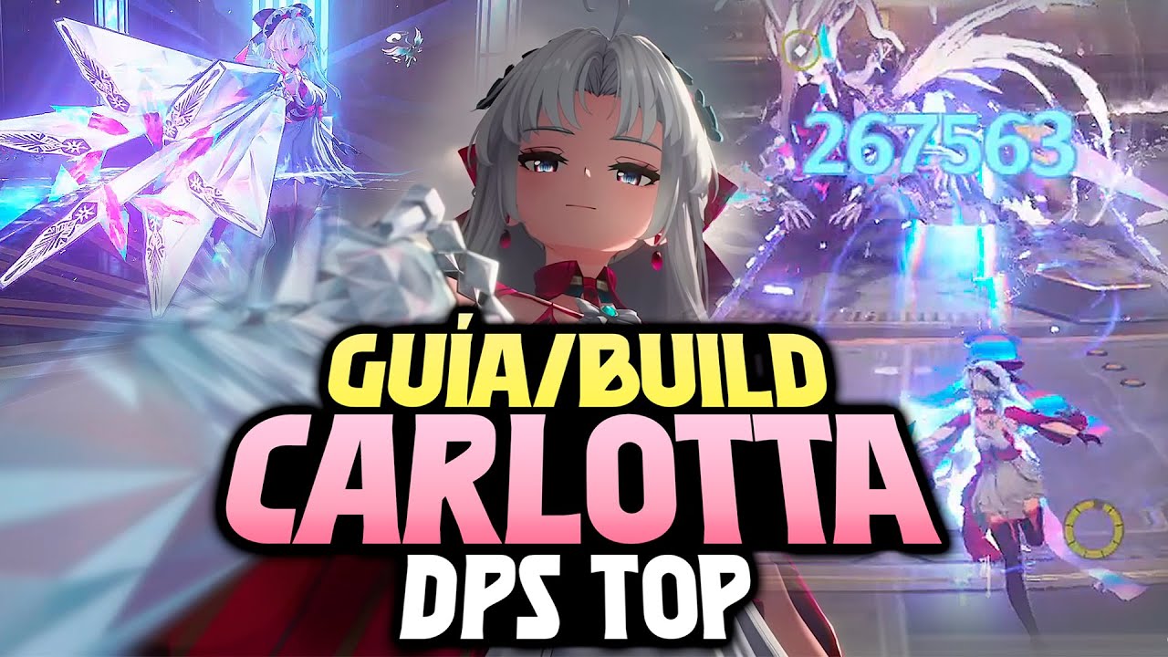 💥CARLOTTA LA CHAPARRA MÁS FUERTE DE WUWA💥 | CARLOTTA BUILD | ECOS ...