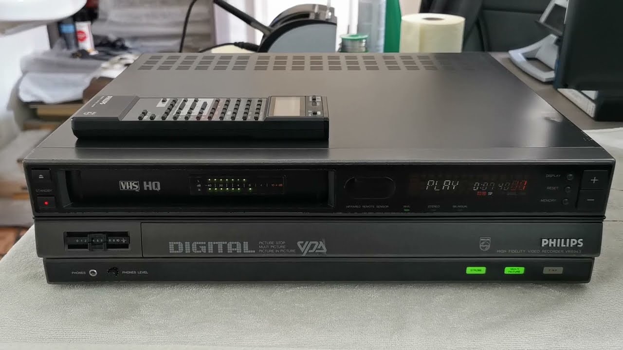 VHS Philips VR6943 - YouTube