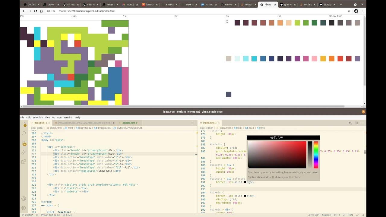 Pixel Art Editor - 02 Easy Color Switching - YouTube