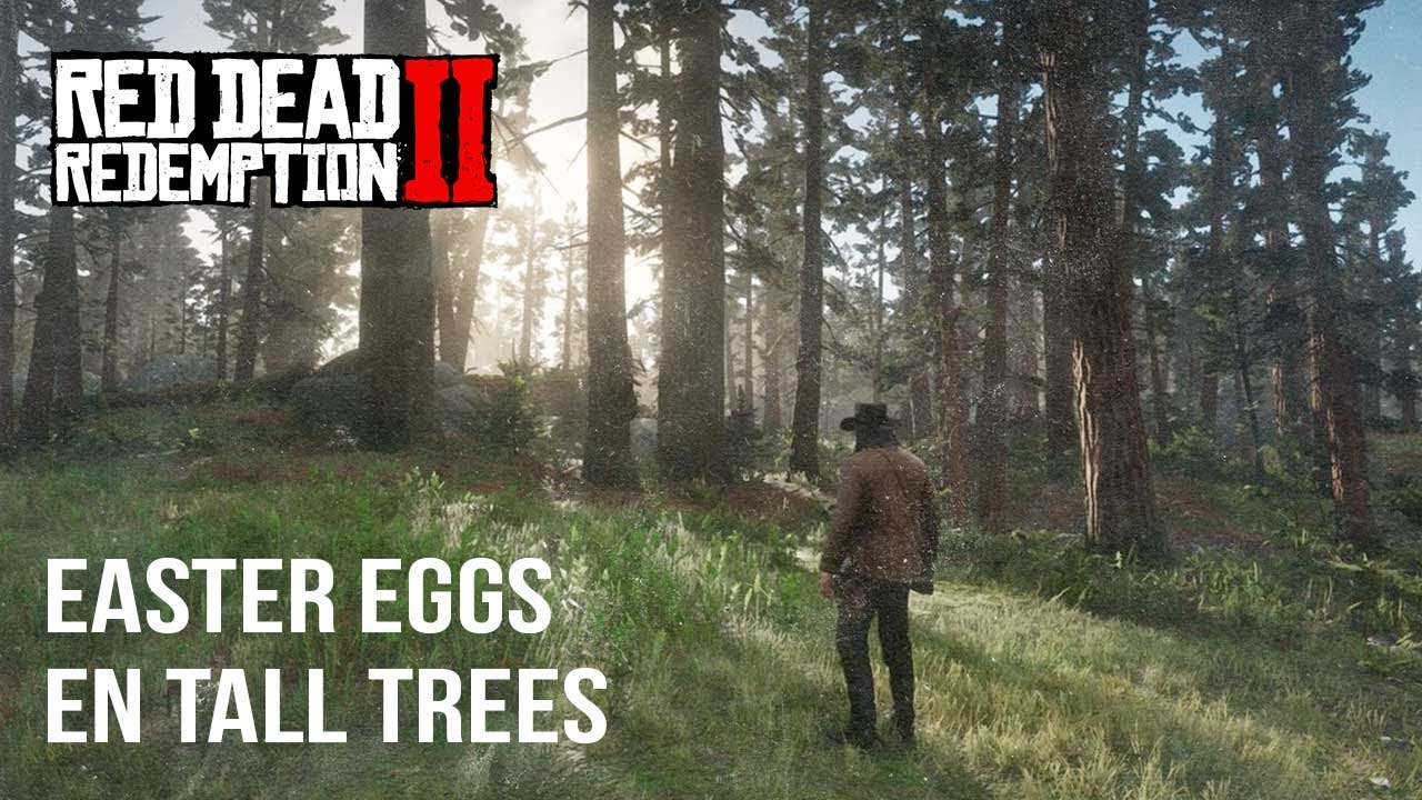 Red Dead Redemption 2 - Easter Eggs en Tall Trees - YouTube
