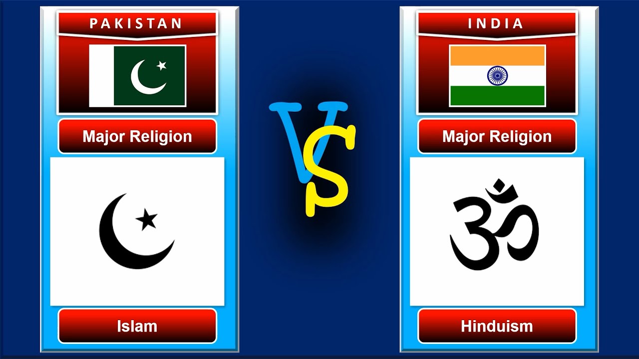 India vs Pakistan | Ind-Pak Comparison | Comparison between India and ...