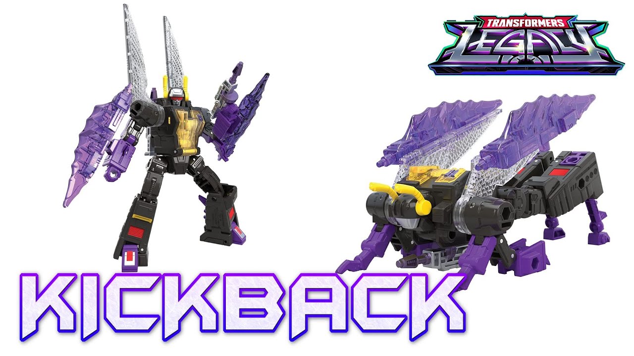 Transformers Legacy Kickback VIDEO REVIEW - YouTube