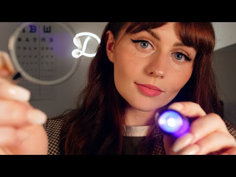 ASMR |  Lens 1 Or 2?  Detailed Realistic Eye Exam Roleplay - Soft Spoken