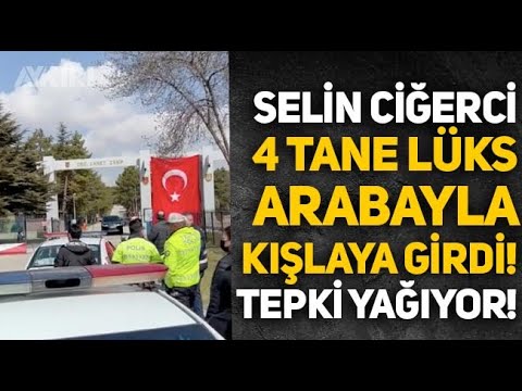 SELİN CİĞERCİ, GÖKHAN ÇIRA'YI KIŞLADAN LÜKS KONVOYLA ALDI! TSK SORUŞTURMA AÇTI
