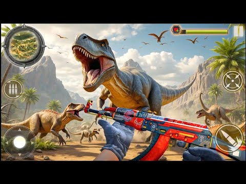 DINO CLASH | Angry Dinosaur Attack | Sniping & Walkthrough - YouTube