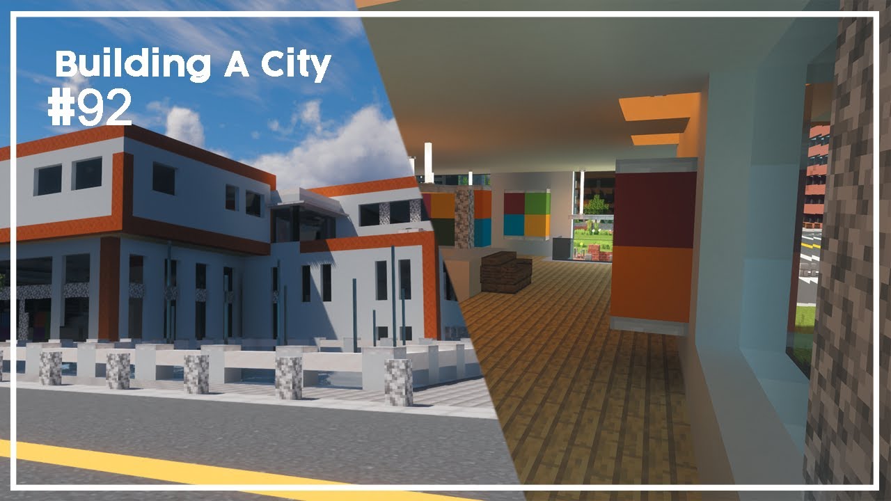 Building A City #92 // Modern Art Museum // Minecraft Timelapse - YouTube