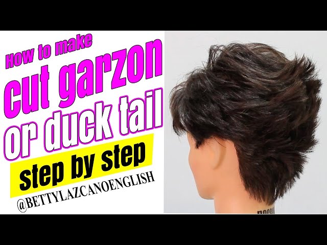 How To Cut A Ducktail Haircut