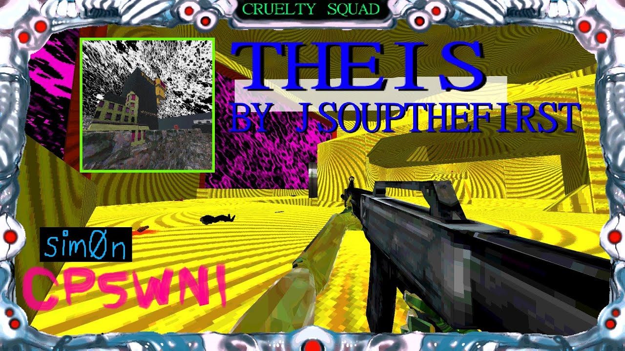Cruelty Squad Custom Map: Theis CPSWNI - YouTube