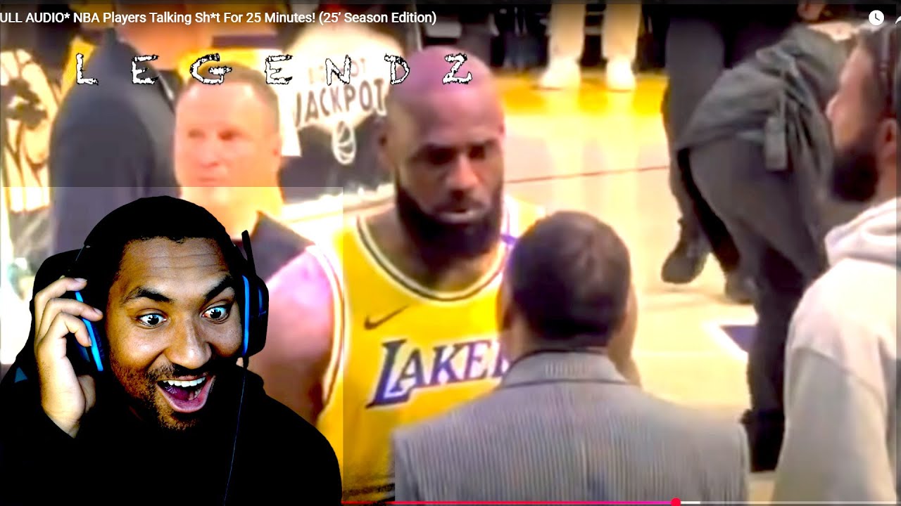 KING JAMES TURNED THANOS! *FULL AUDIO* NBA Players Talking Sh*t For 25 ...