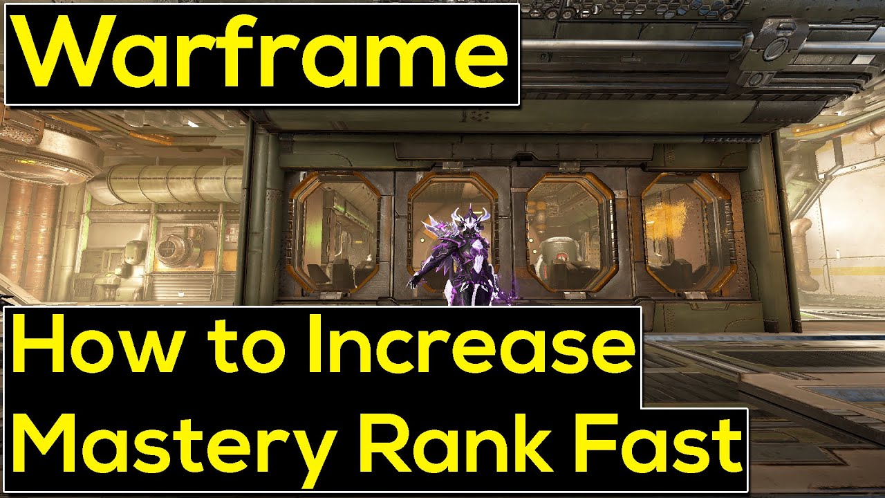 [Warframe] How to Increase Mastery Rank Fast in 2022 - YouTube