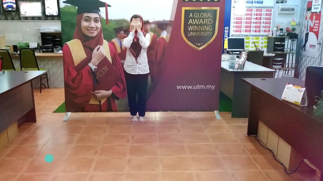 INKJET PRINTING : Portable Backdrop (Tutorial Pemasangan) - YouTube