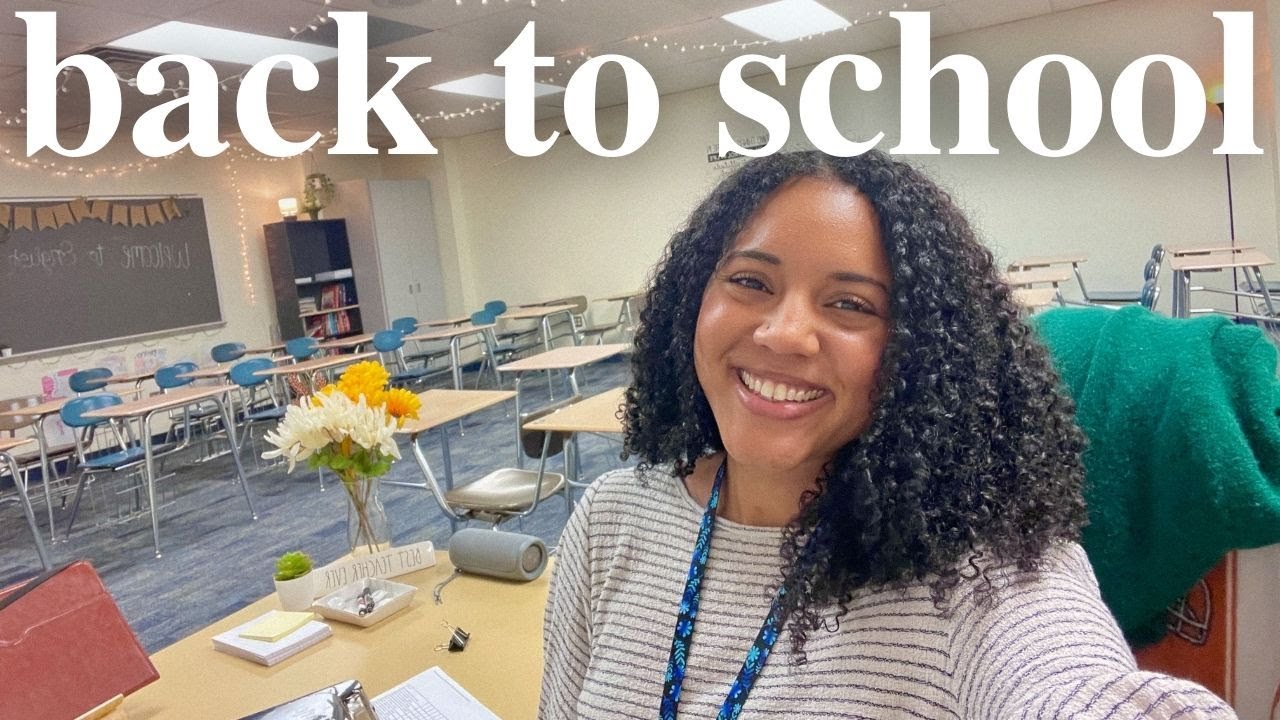 FIRST DAY OF SCHOOL | 2nd Year High School Teacher - YouTube