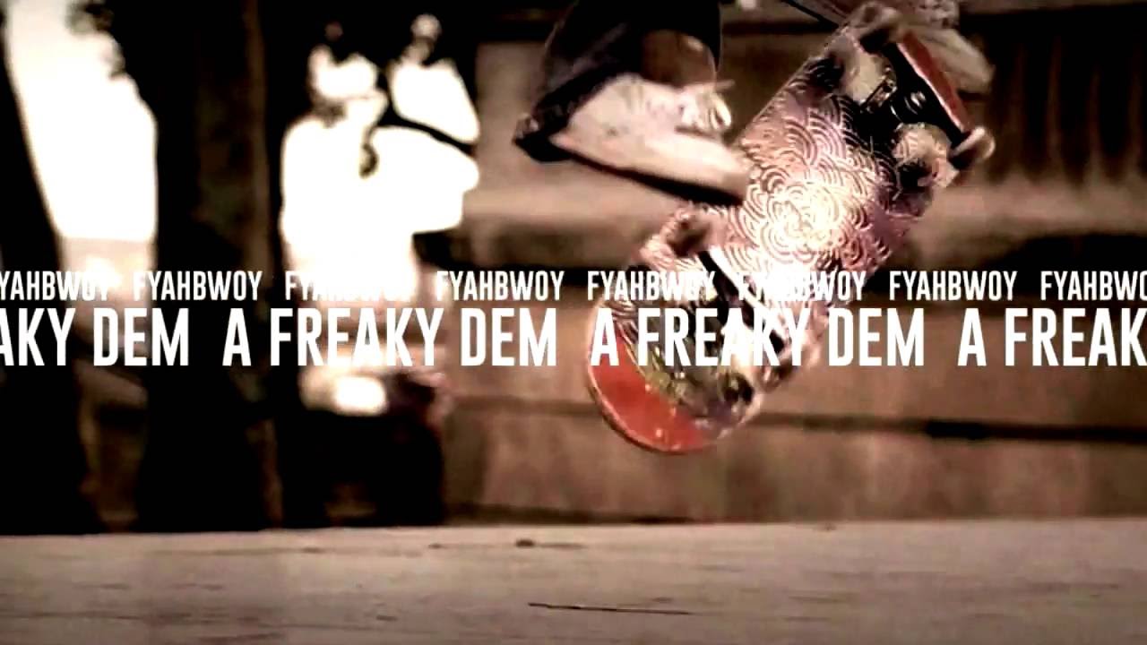 FYAHBWOY - A freaky dem - BL4QKFY4H (LYRICS VIDEO) - YouTube