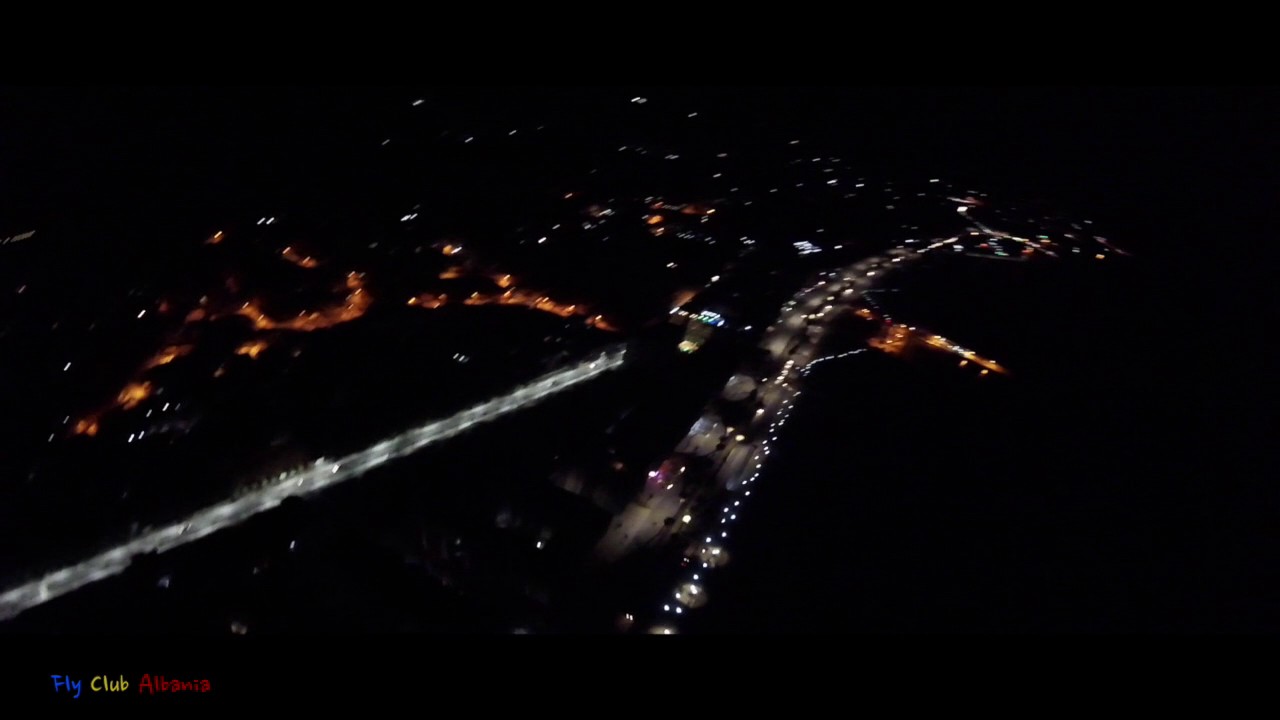Night Flight in Vlora - June 2017 - YouTube