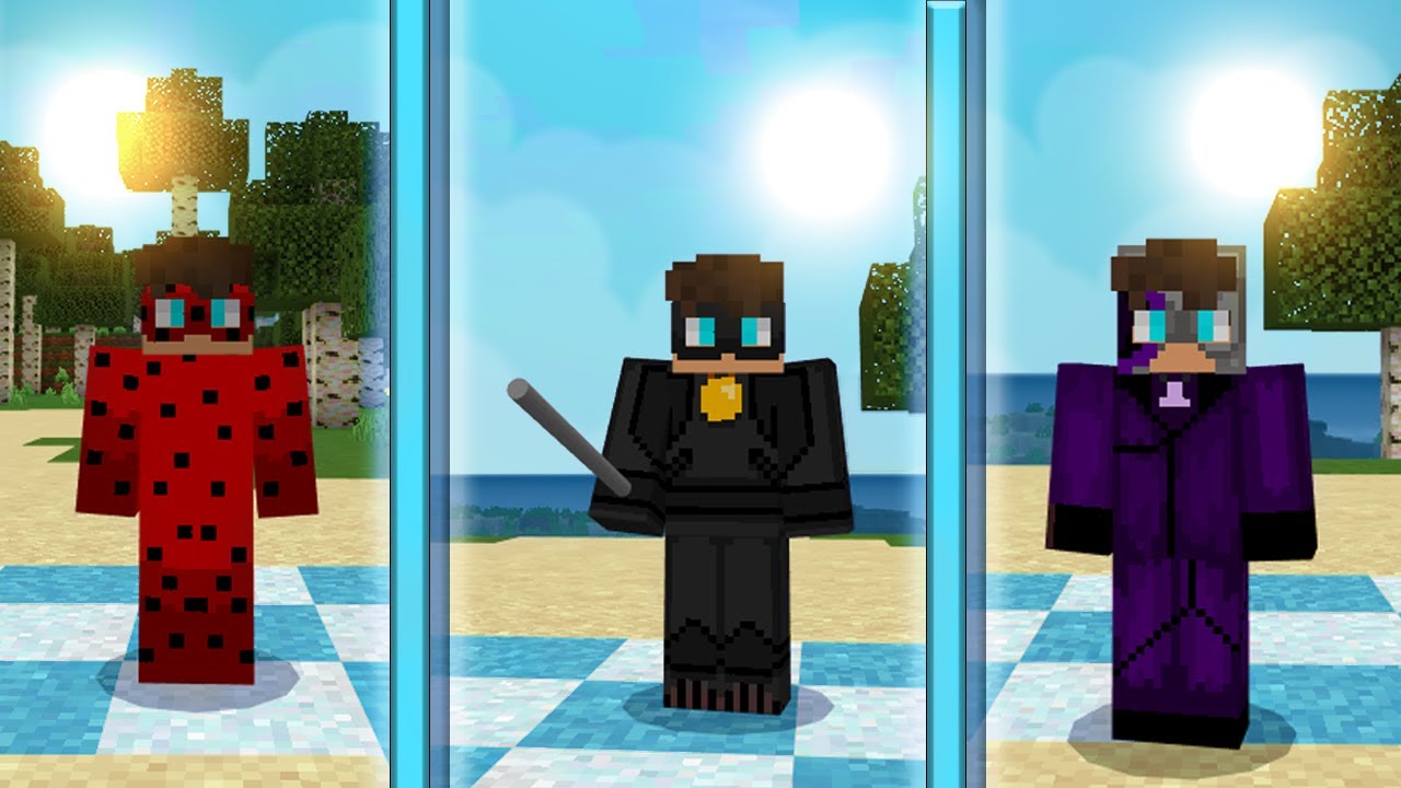 SAIU! 🧊 NOVO ADDONS/MOD MIRACULOUS: LADYBUG PARA CELULAR 🥶🧊 (MCPE ...