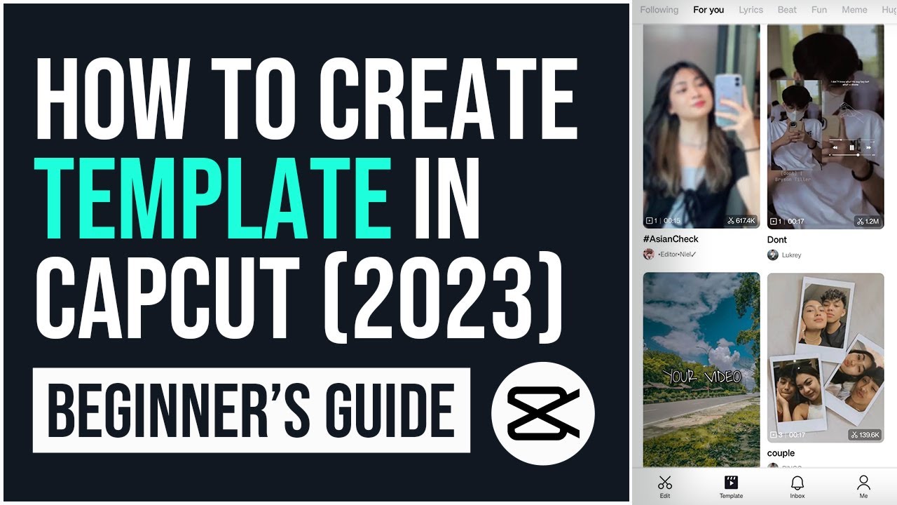 How to Create an Template in Capcut 2023 (FULL GUIDE) - YouTube