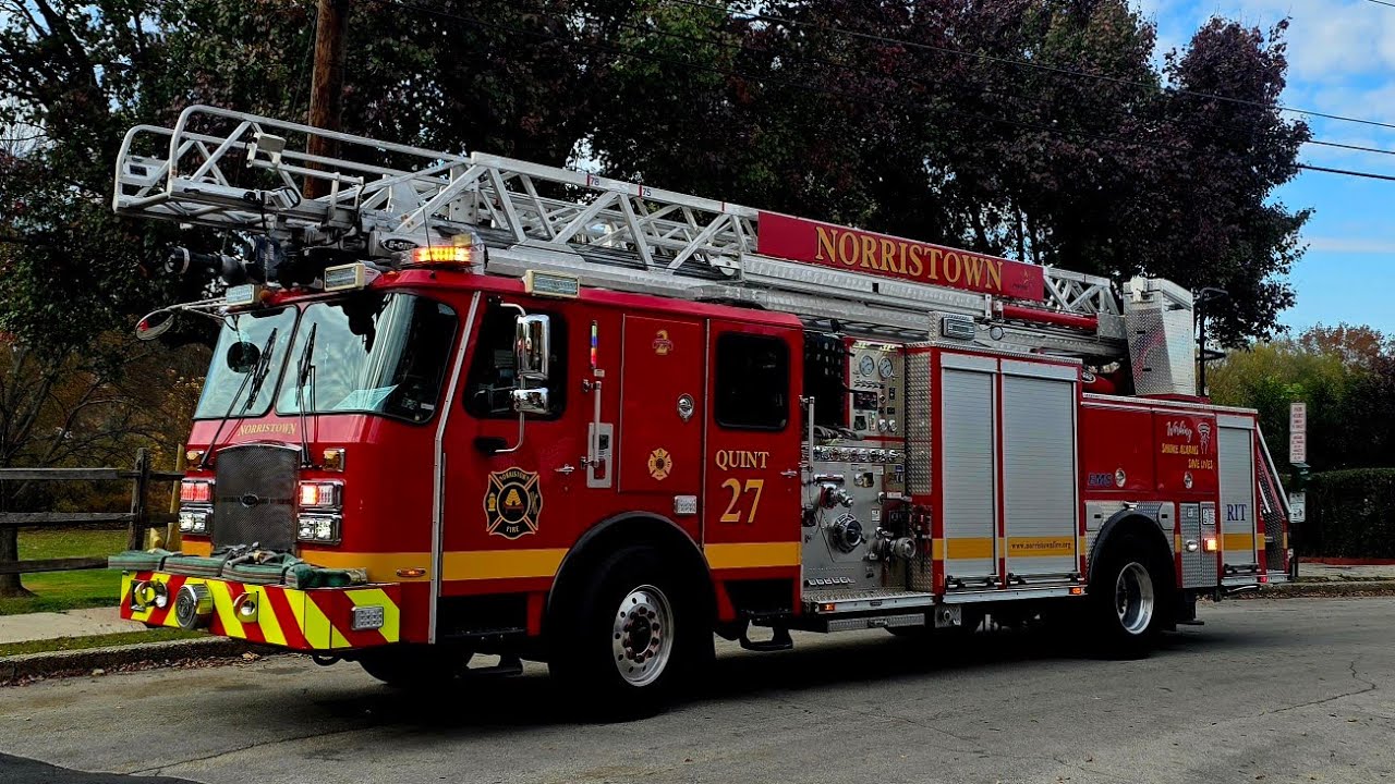 Norristown Quint 27 Returning from a Brush Fire - November 3, 2025 ...