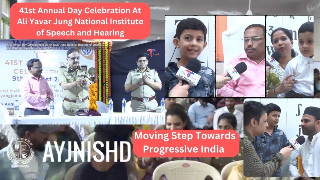 41Yr Of Ali Yavar Jung National Institute Speech Hearing & Disability ...